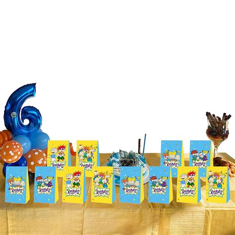 12Pcs Rugrats Gift Bags Rugrats Party Supplies Rugrats Birthday Theme