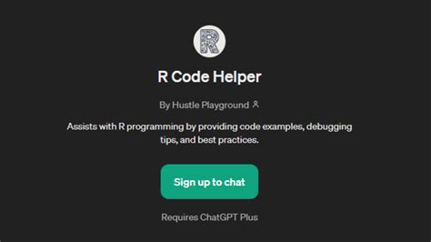 R Code Helper Tool Information Alternatives Cloudbooklet