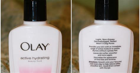 Review Olay Active Hydrating Beauty Fluid Original Lavenderlilac Dream