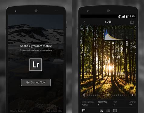 android lightroom mobile comes to android but just phones for now