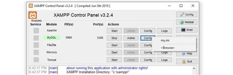 Sửa lỗi MySQL Shutdown Unexpectedly trên XAMPP BKHOST