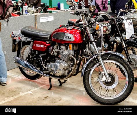Motorräder an der 38th Carol Nash Bristol Classic Bike Show BSA Rocket