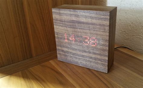 Digitaluhr Mit Arduino HolzWerken