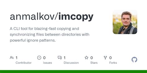 Github Anmalkovimcopy A Cli Tool For Blazing Fast Copying And