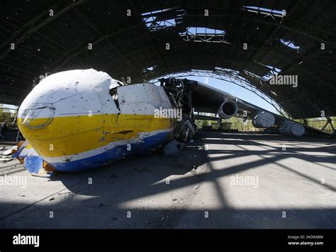 Le Plus Grand Avion De Transport Ukrainien Antonov An 225 Mriya Banque