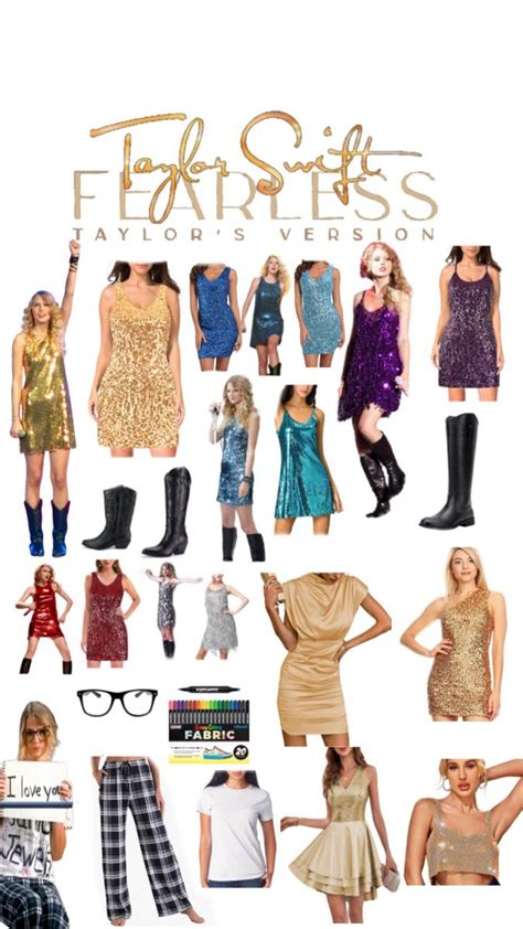 Fearless Era Outfits For Taylor Swift Eras Tour Taylor Swift Tour