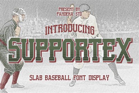 Supportex Demo Font · 1001 Fonts