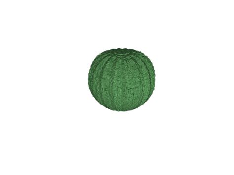 Matplotlib 3d 47 3d Stlファイルのボクセル変換とmatplotlibによる表示 サボテンパイソン