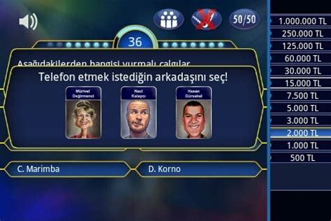Kim Milyoner Olmak İster Android Andropedi