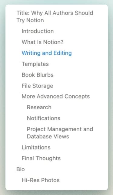 Why All Authors Should Try Notion Jane Friedman