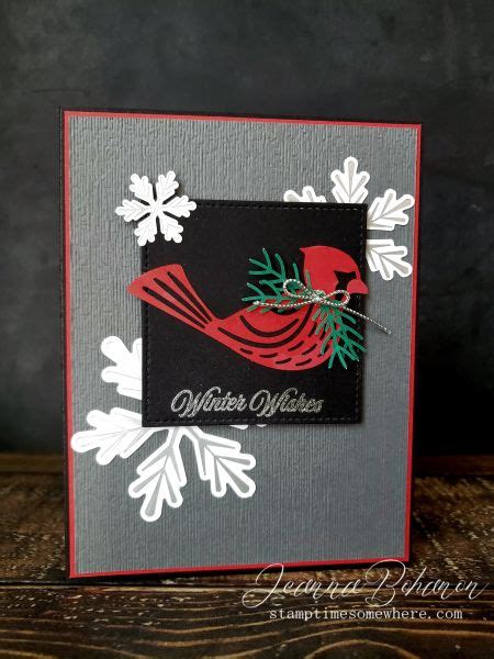 Dove Of Hope And Plush Poinsettia With Stitched Nested Labels Christmas Card Artofit