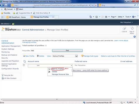 SharePoint 2010 Change Preferred Name To FirstName LastName Instead Of Domain Username