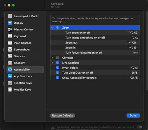 Binding Mouse Wheel As A Shortcut Ventura Rmacos