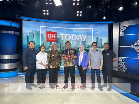 PJ Gubernur Kaltim Kunjungi Kantor CNN Indonesia MEDIAETAM