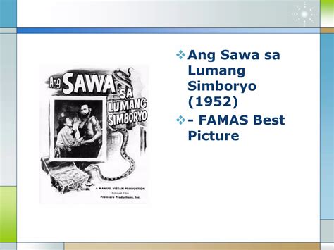 Gerry De Leon National Artist For Cinema Pptx