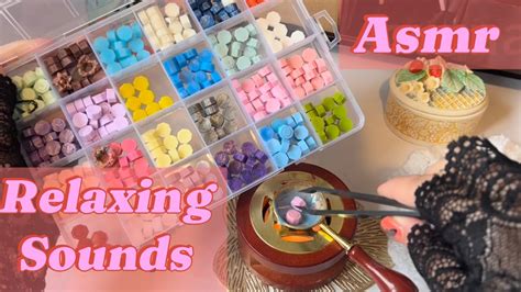 ASMR Journal With Me Wax Seal 1 Hour Relaxing Sounds No Bgm