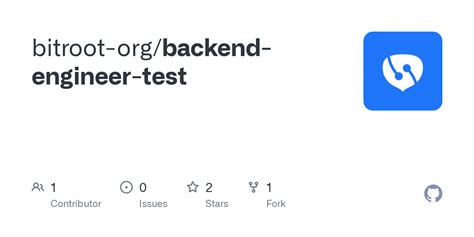 GitHub Bitroot Org Backend Engineer Test