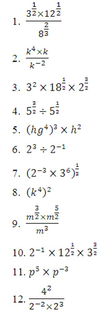 Kiwi Blurr ~ Exercise Mathematics Form 3 Chapter 5 Indices