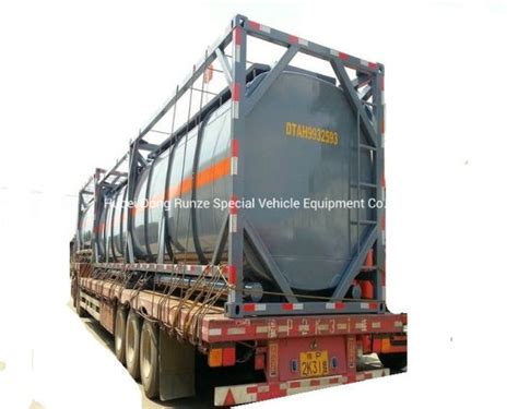 Wholesale 20ft Tank Container For Hydrogen Peroxide H2o2 Max 30