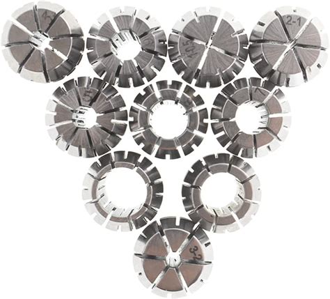 PET U 10 Pack ER16 Spring Collet Set 1 10mm CNC Super Precision Milling