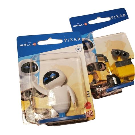 Disney And Pixar Wall E And Eve Action Figures 53 Off