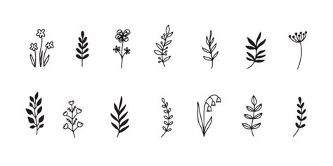 How To Draw Small Flowers