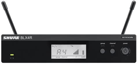 Shure Blx4r Rack Mount Receiver Analogue Andertons Music Co