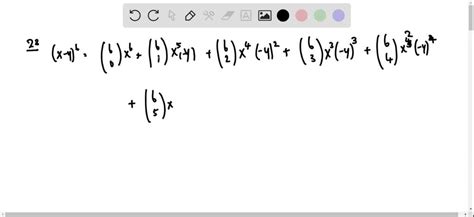 SOLVED Use The Binomial Theorem To Expand And Simplify T S