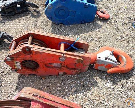 Mckissick 2 Sheave 35 Ton 5 8 W L Hook Block Hook Block Crane Part