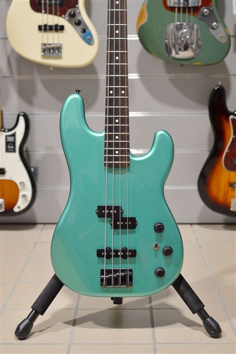 Fender Made In Japan Boxer Series Pj Bass Sherwood Green Metallic