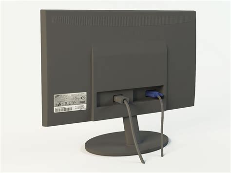 Monitor Lcd Samsung Syncmaster D Turbosquid