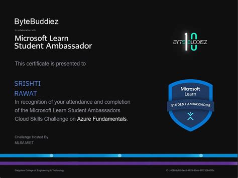 Microsoftazure Microsoftlearn Azurecloud Srishti Rawat