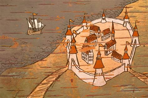 Ancient Grunge Map Stock Image Image Of Bark Ages Continent 95918345