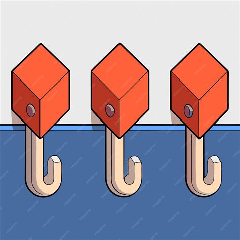 A Cartoon Drawing Of Orange Metal Objects With The Word Quot Red Quot On The Bottom Premium Ai