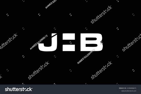 Jhb Letter Initial Logo Design Template Stock Vector Royalty Free
