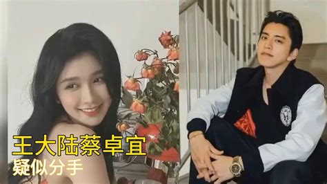 王大陆蔡卓宜疑似分手 王大陆 蔡卓宜 Youtube
