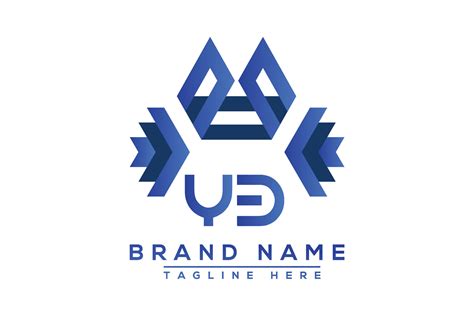 Letter Yb Blue Logo Design Vector Logo Design For Business 39583311