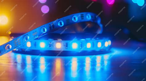 premium photo rgb led strip addressable controlled by a