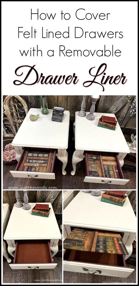 Painted End Tables With Removable Drawer Liner Drawer Liner Painted