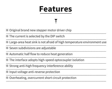 Stepper Motor Driver TB Upgrade Nema Nema A DC V For NEMA Motor CNC Router