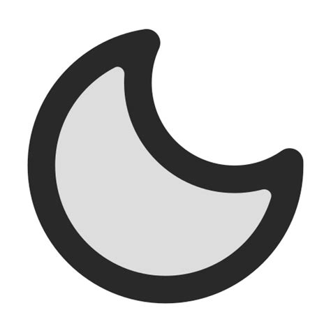Modo escuro ícones de ui grátis