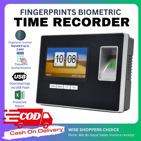 Biometric Fingerprint Time And Attendance Machine Biometric Finger