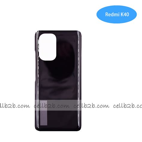 Tapa Trasera Para Xiaomi Redmi K G Negra Cellb B