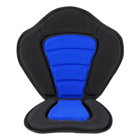Kayak ou siège rembourré de luxe Coussin de kayak réglable avec dossier