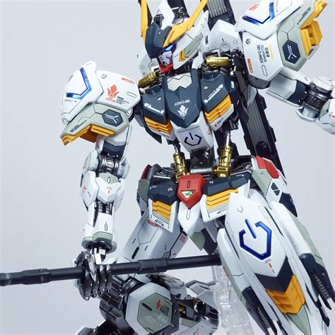 Mg ガンダム・バルバトスを渋めのカラーリングで改造and全塗装しました！｜ぼうのガンプラchさんのガンプラ作品｜gunsta（ガンスタ）
