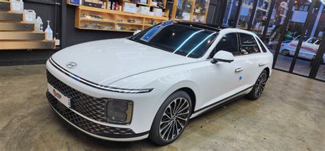 창원 디올뉴 그랜져 Gn7 글라스틴트 레이니블루 썬팅은 답이다 네이버 블로그