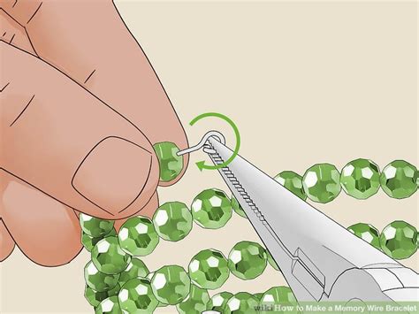 3 Ways To Make A Memory Wire Bracelet WikiHow