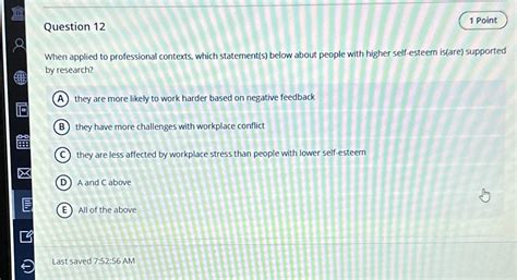 Solved Question 12when Applied To Professional Contexts