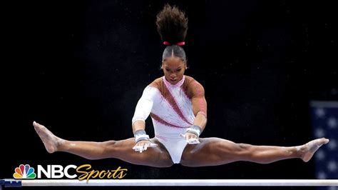 Shilese Jones Leaps Ahead Of Olympians To Take Lead At Us Gymnastics