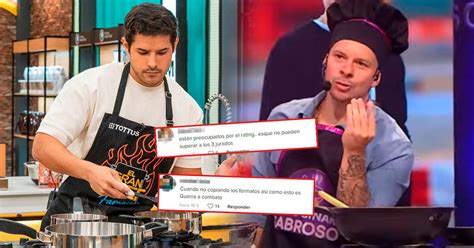 El Gran Chef Famosos Usuarios Critican A Mande Quien Mande Por